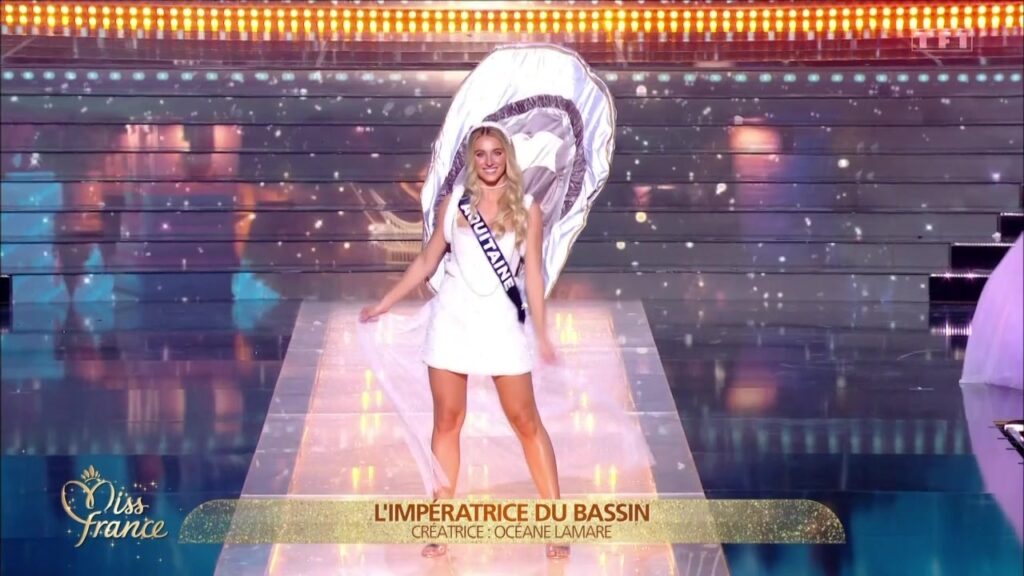 Miss France 2026 : le costume en huître de Miss Aquitaine fait réagir